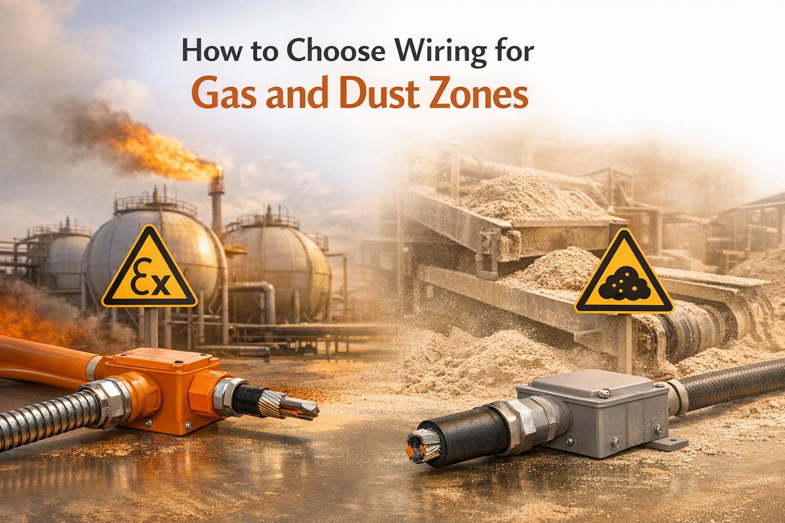 How to Choose Wiring for Gas and Dust Zones – Electrical Trader