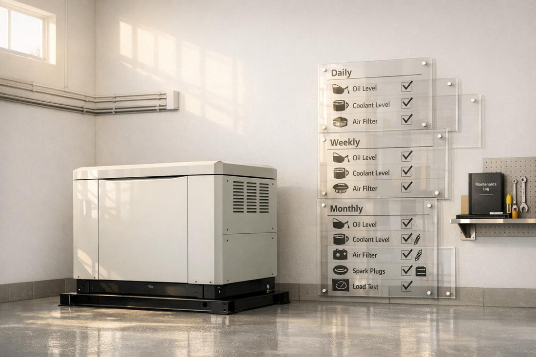 Natural Gas Generator Maintenance Checklist – Electrical Trader