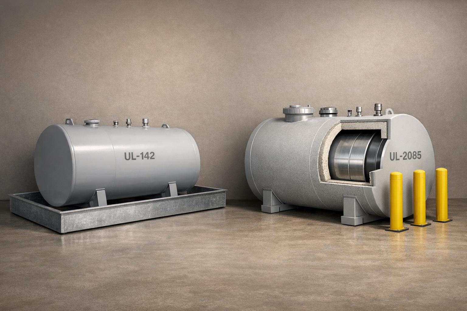 UL-142 vs. UL-2085: Fuel Tank Standards Explained – Electrical Trader