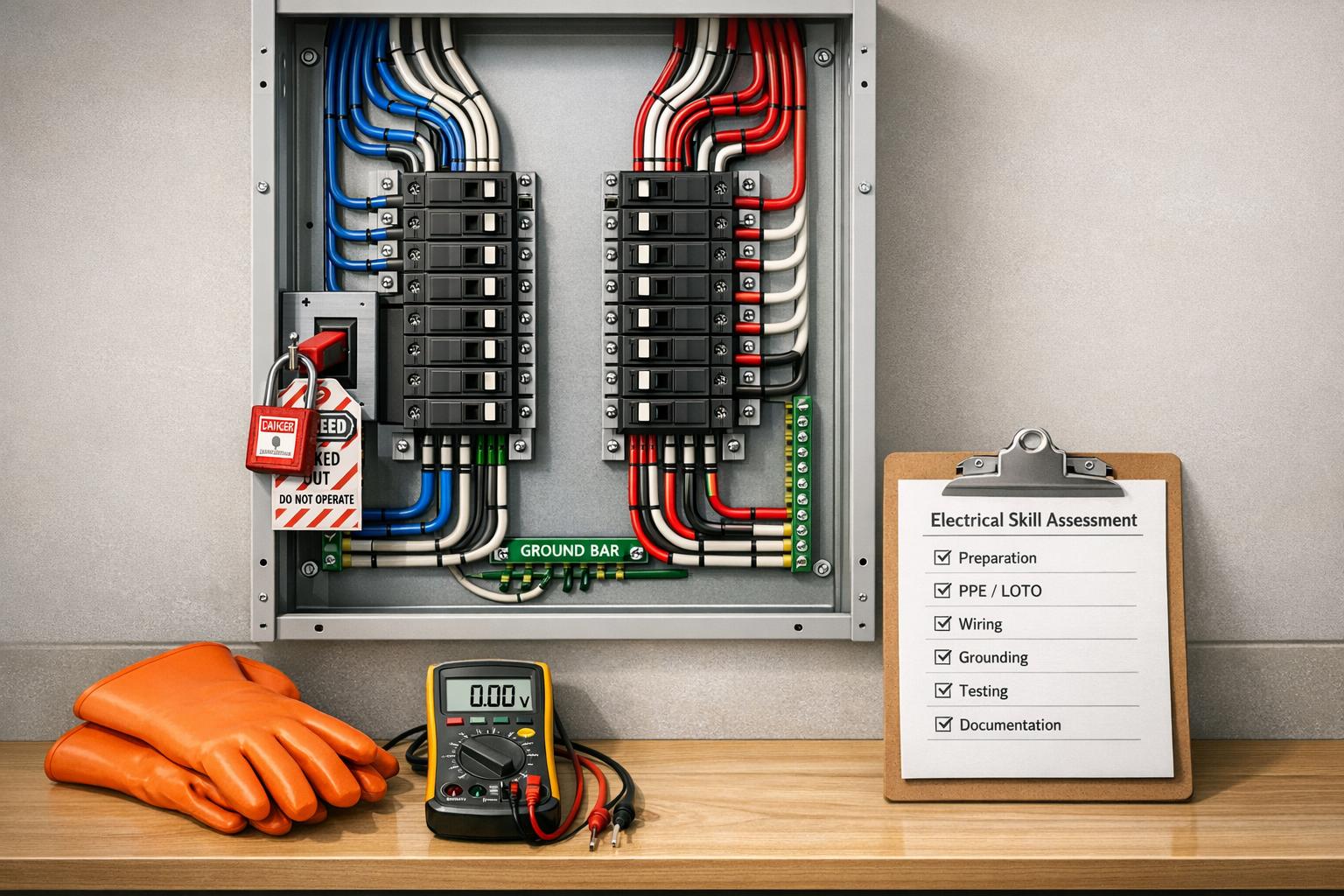 Electrical Skills Assessment Checklist – Electrical Trader